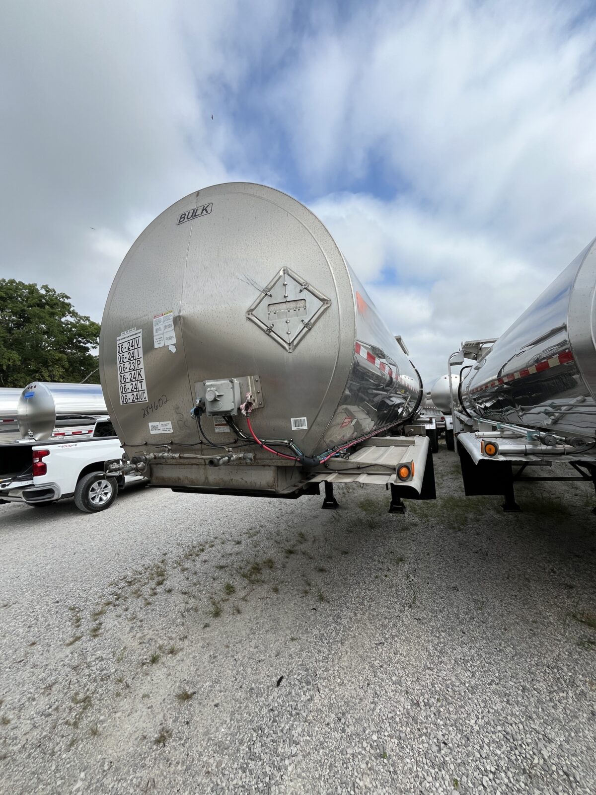 2021 BULK 7000 GALLON FOOD GRADE DOT 407SS 284602 - SEMO Tank